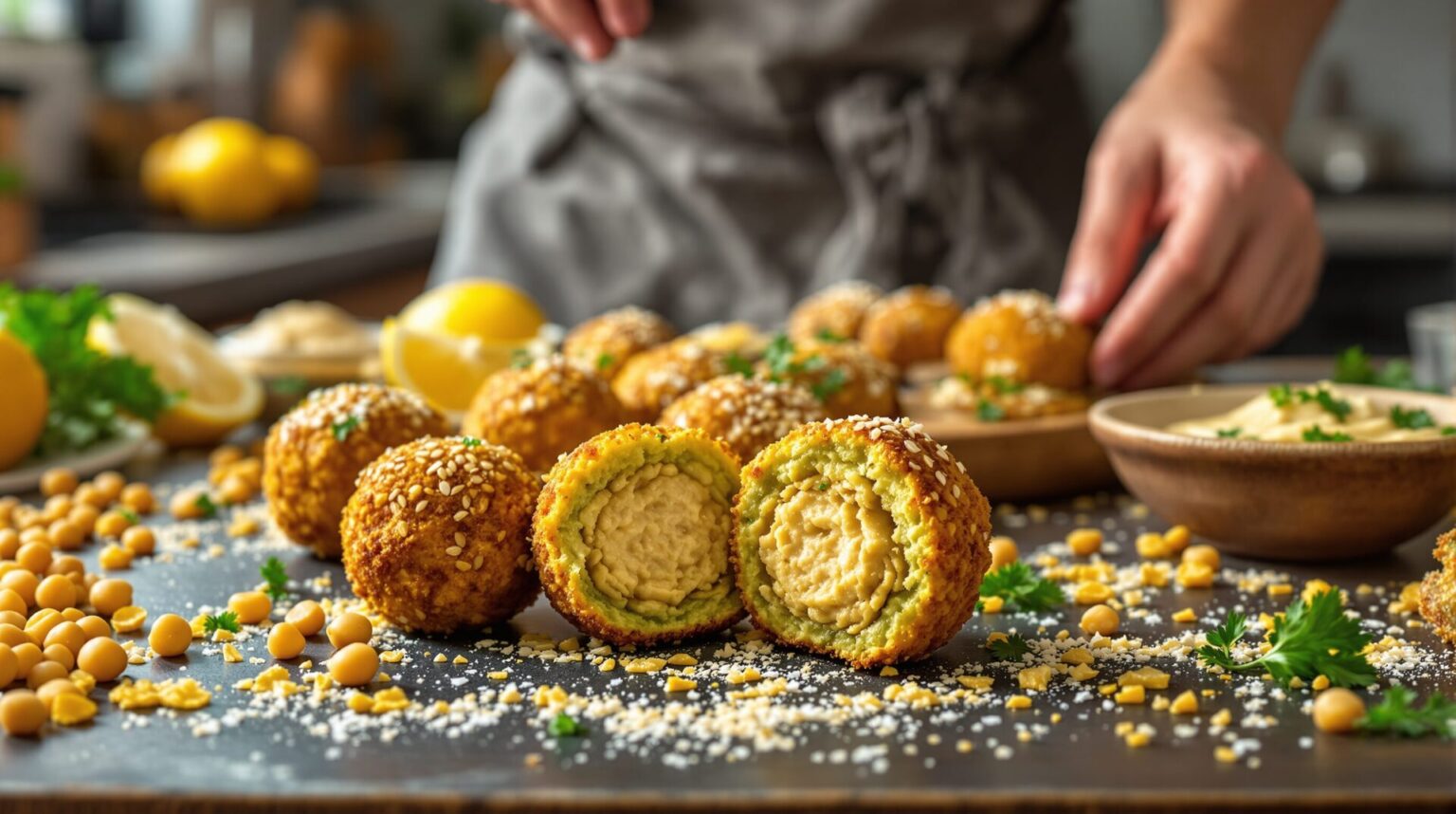 Falafels croustillants, intérieur moelleux, méthode inratable